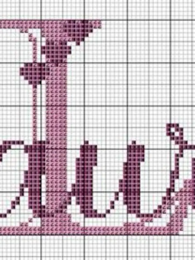 Laura em ponto cruz: como fazer e usar