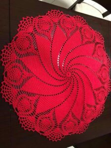 Descubra a Elegância das Toalhas de Crochê Vermelhas